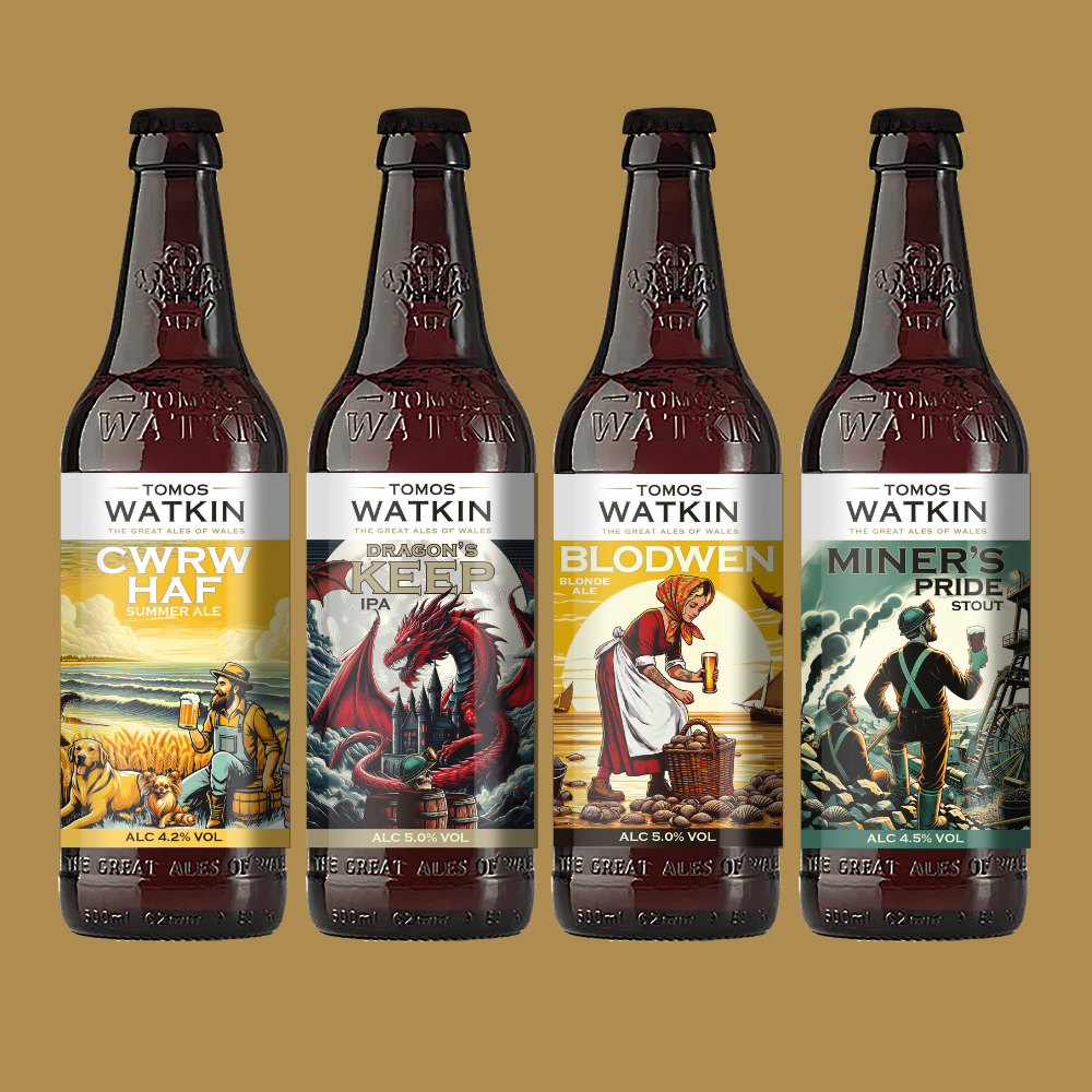 Welsh Ale Mixed Pack - Tomos Watkin Brewery
